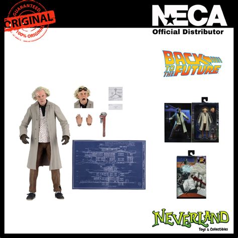 Neca Back To The Future 7 Scale Action Figure Ultimate Doc Brown