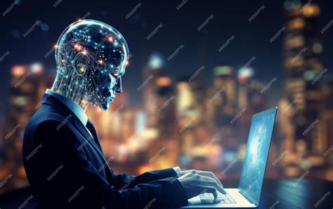 Premium Ai Image Ai Artificial Intelligence Machine Learning Big Data