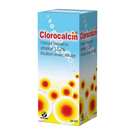 Prospect Clorocalcin Picături Orale Soluţie 1336 Mgml Farmacia