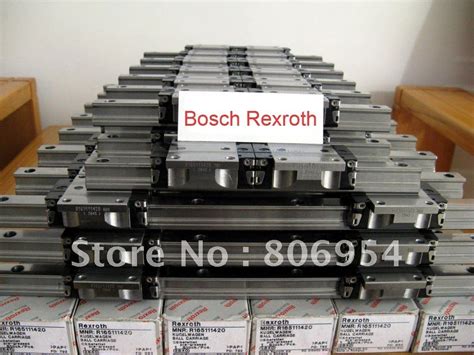 Dallas Mall Bosch Rexroth 1605 304 31 316 Set Of 2 35 Mm Linear Rails