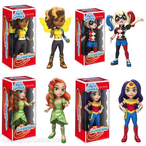 Новинки по Dc Comics Rock Candy Dc Super Hero Bumble Bee Harley Quinn Poison Ivy Wonder