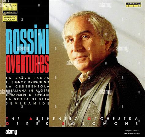 Rossini Overtures Solomons Collins Classics Cd 1 Classical Music Vintage Vinyl Record Stock