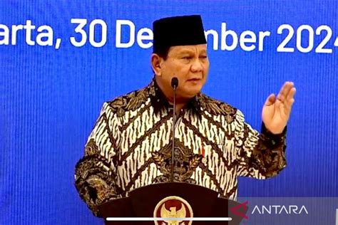 Indonesias Prabowo Criticizes Light Sentences For Corruption Convicts Antara News