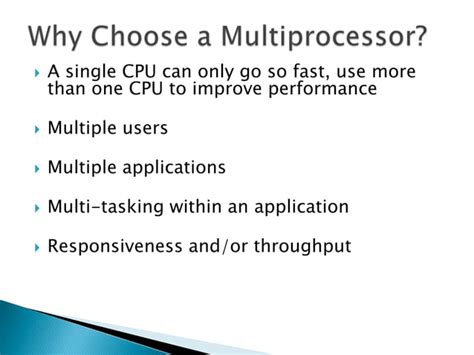 Multivector And Multiprocessor Pptx