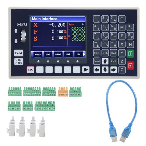 Servo Stepper Motor Controller Programmable Motion Cnc System 4‑axis