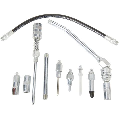 Roughneck 11 Piece Grease Gun Accessory Kit Rancho Hydraulics