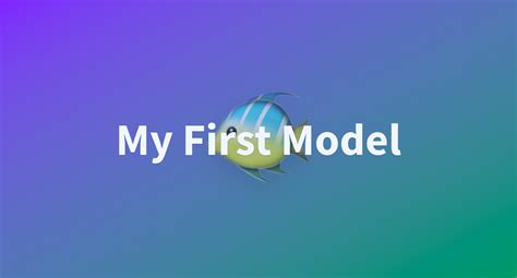 My First Model A Hugging Face Space By Jonathan312