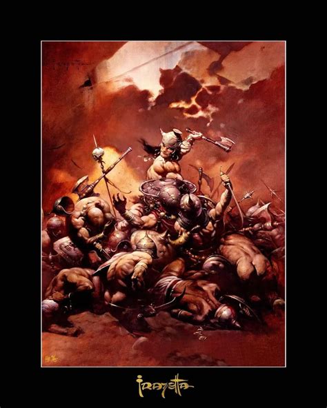 Frank Frazetta Conan Covers