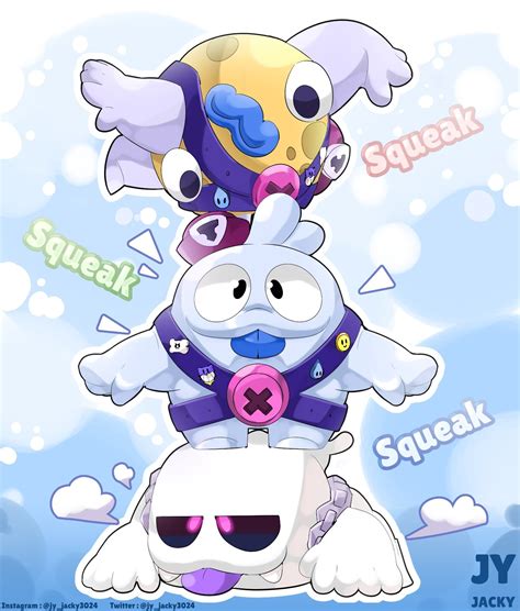 Artstation Squeak Squeak Squeak 3 Brawl Stars