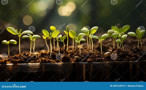 Explain The Process Of Seed Germination In Plants Stock Illustration