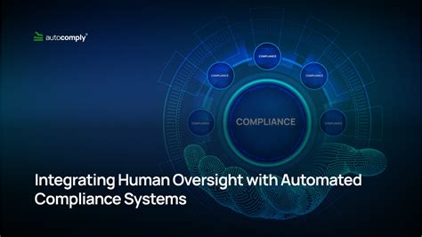 integrating human oversight with automated compliance systems