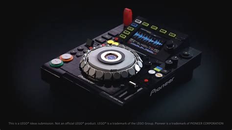 Legoブロックで制作されたpioneer Cdj 2000 Nexusの機能を紹介するpvが公開 Blockfm