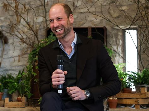 Prinz William Besucht Junge Bauern Und Tv Persönlichkeit