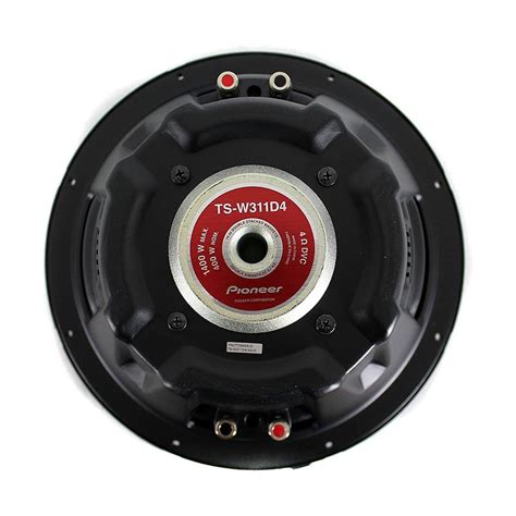 Pioneer 1600w 30 Cm Subwoofer Çift Bobinli Oto Hoparlör TS-W312D4 ...