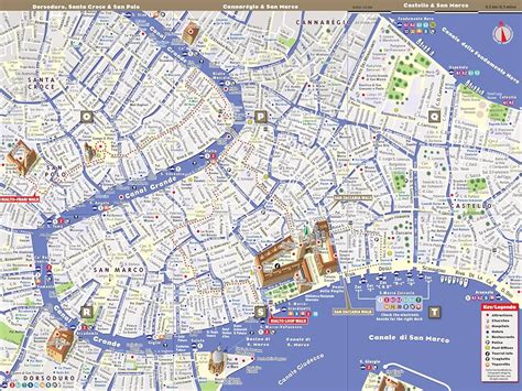 Venice Printable Map