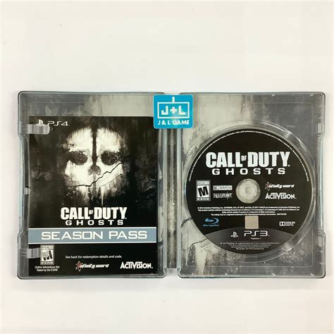 Call Of Duty Ghosts Steelbook Ps3 Playstation 3 Pre Owned J