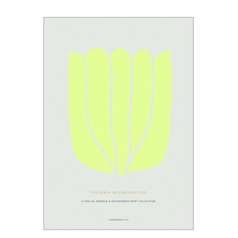 Fleur De Abstraction No 1 Light Blue