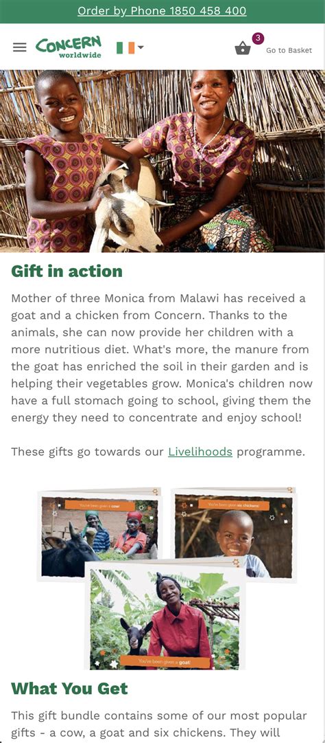 Building A Better Product Page UX For Concern Worldwides Gift Shop SystemSeed
