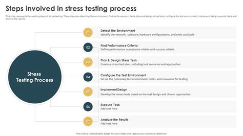 Performance Testing Strategies To Boost Steps Involved In Stress Testing Process Ppt Template