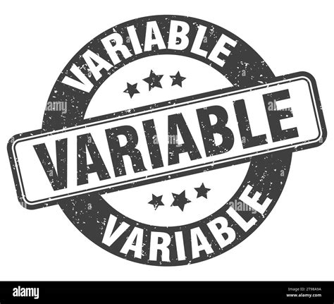 variable stamp variable sign round grunge label stock vector image and art alamy