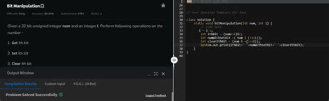 Day31 Dsachallenge 100daysofpractice Bitmanipulation Problemsolving Anchal Chauhan