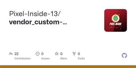 Github Pixel Inside 13vendorcustom Preference