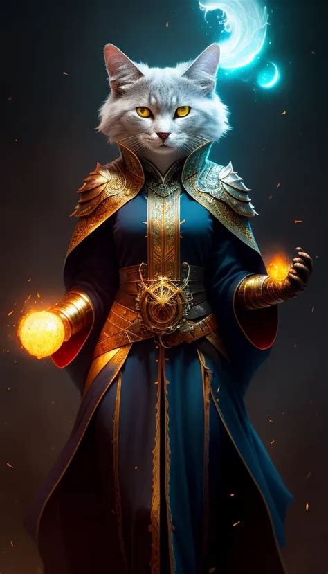 Cat Wizard Free Ai Photo Generator Starryai