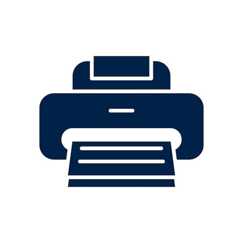 Premium Vector Printer Vector Icon Illustration Isolated For Graphic