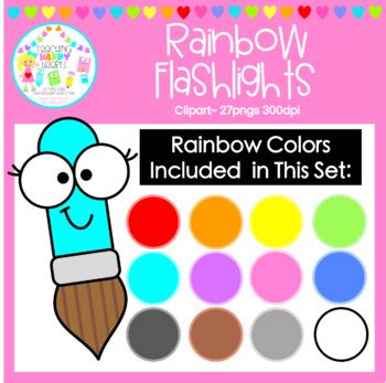 Flashlights Clipart By Victoria Saied Tpt