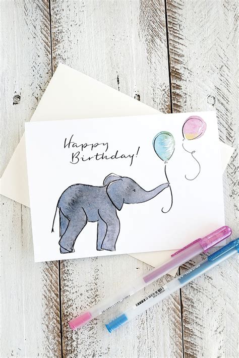 Birthday Card Drawing Photos