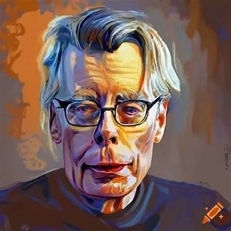 Portrait Of Stephen King On Craiyon