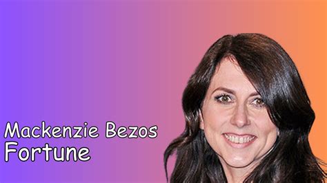Mackenzie Bezos Fortune Jeff Bezos Femme Lacélébrité