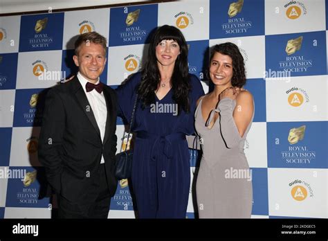 George Rainsford Kirsty Mitchell And Olivia Dlima Attend Royal Television Society Programme