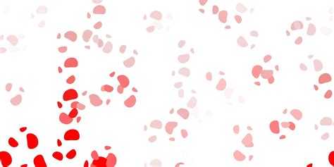 Light Red Vector Pattern With Abstract Shapes 2731803 Vector Art At Vecteezy