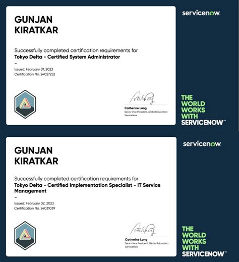 Gunjan Kiratkar On Linkedin Servicenow Certification Servicenowdeveloper Globant