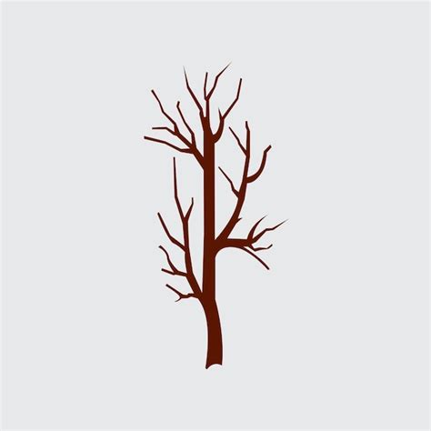 Premium Vector Winter Tree Icon