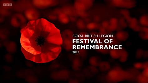 Royal British Legion Festival Of Remembrance 2023 Bbc Music Montage