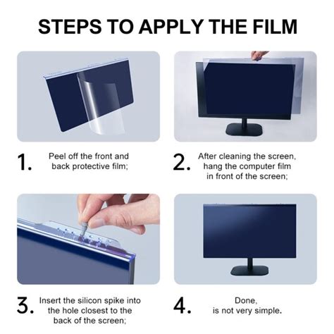 ผลิตภัณฑ์ใหม่ป้องกันรังสี 95 เครื่องป้องกันหน้าจอคอมพิวเตอร์อะคริลิค