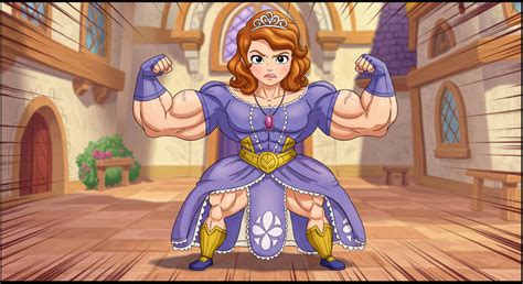 Muscular Sofia The First 4 By Molly Dolly Holly On Deviantart