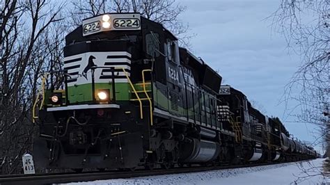 Ns Sd33eco Leads The Silver Springs Turn Youtube