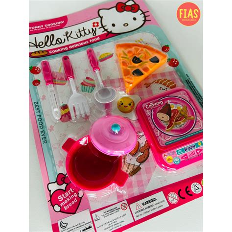 Hello Kitty Pizza Kitchen Set Fias A913 Shopee Philippines