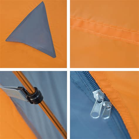 3 Person Camping Tent Lightweight Portable Quick Setup