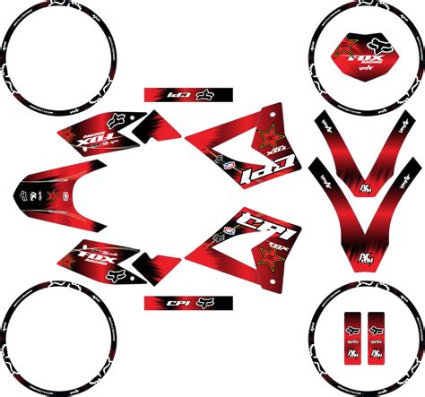 Graphic Decals 50cc Cpi Smx 2005 2015 Army Fox Armysctv