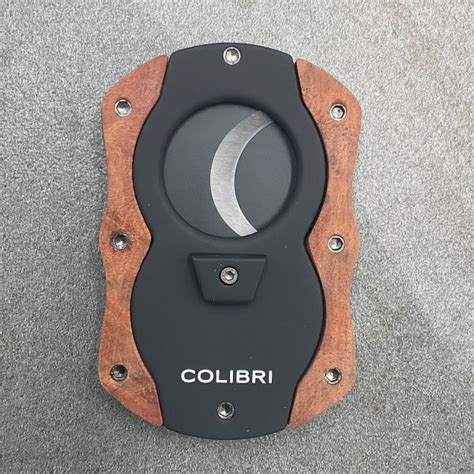 Black And Dark Burl Colibri S Cut Cigar Cutter Miss Morans