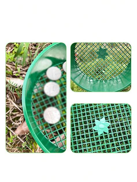 1pc Horticultural Soil Screening Green Plastic Screening Soil Planting