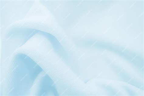 Premium Photo Wavy Cloth Light Blue Fabric Background