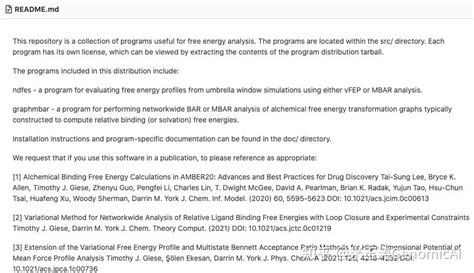 Amber软件更新：自由能模拟和分析的自动化工程流程professa 知乎