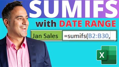 harnessing the power of the microsoft excel sumifs function with date