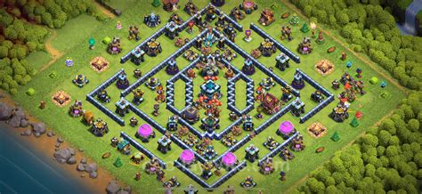 Best Anti 3 Stars Base Th13 With Link 2025 Town Hall Level 13 Base Copy 128