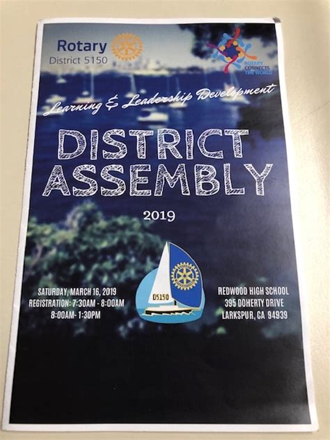 20190316district Assembly Rotary Club Of San Francisco